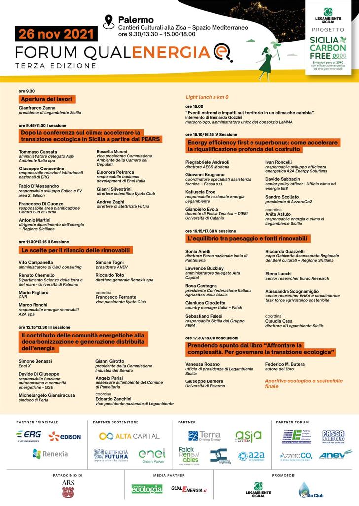 Eventi e Formazione | Eventi | Forum QualEnergia Sicilia